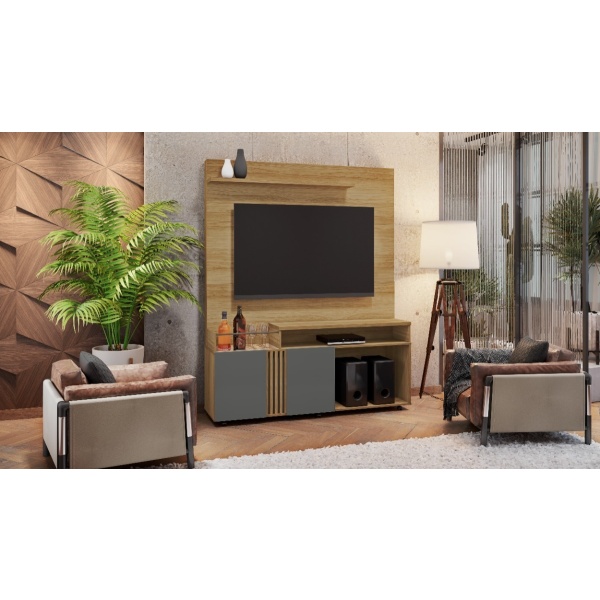 Rack – Panel Tv Led Aparador Modular – 65 Pulgadas – Mweb – Muebles Web